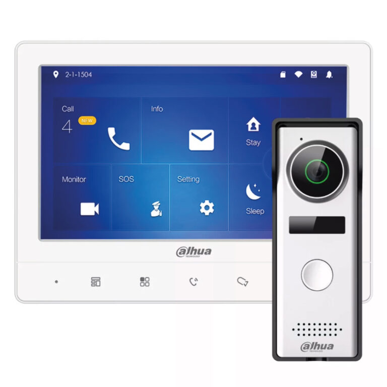 Kit videoportero Electrico con timbre y Monitor Dahua Kta02 - StartCity